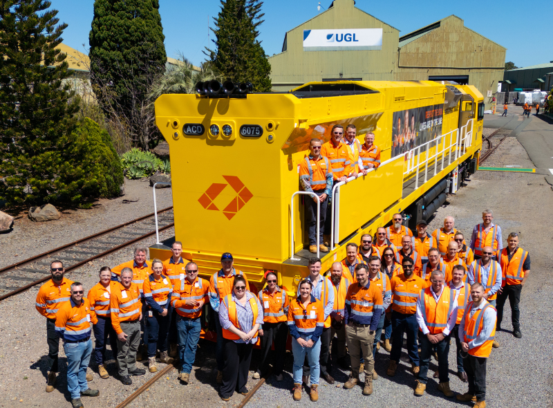 UGL C44 Aurizon Locomotive launched