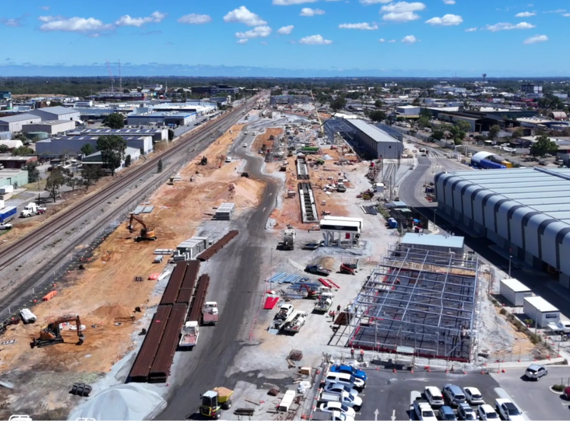 UGL's progress at Bellevue maintenance facility