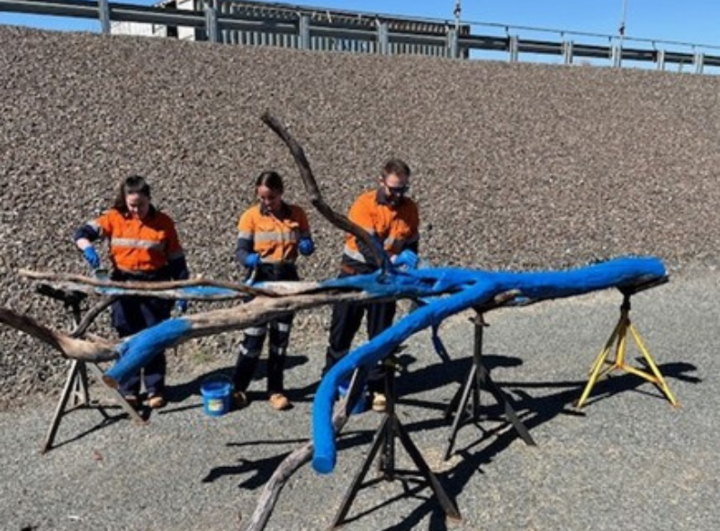 UGL team paints for purpose