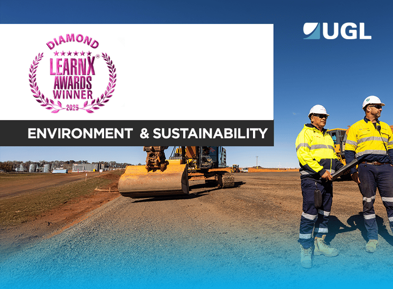 UGL wins triple Diamond at the 2025 LearnX Awards