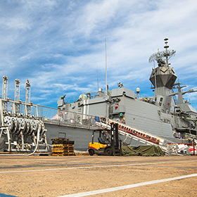 NSM JV provides support services for for ANZAC Class Ships | UGL News