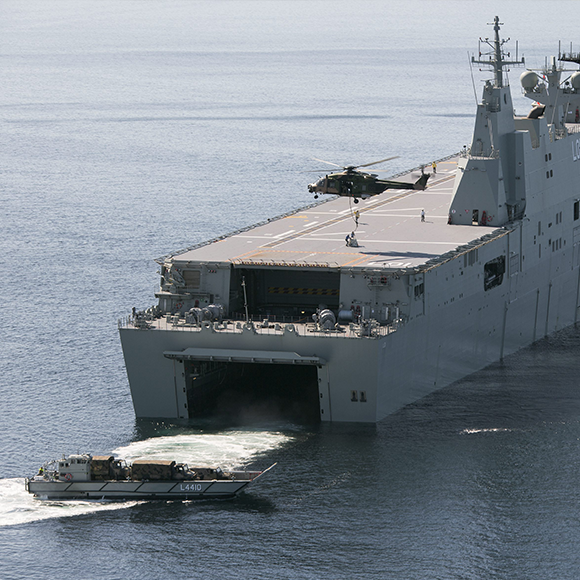 UGL to support Navy's Landing Helicopter Dock Fleet | UGL Latest News