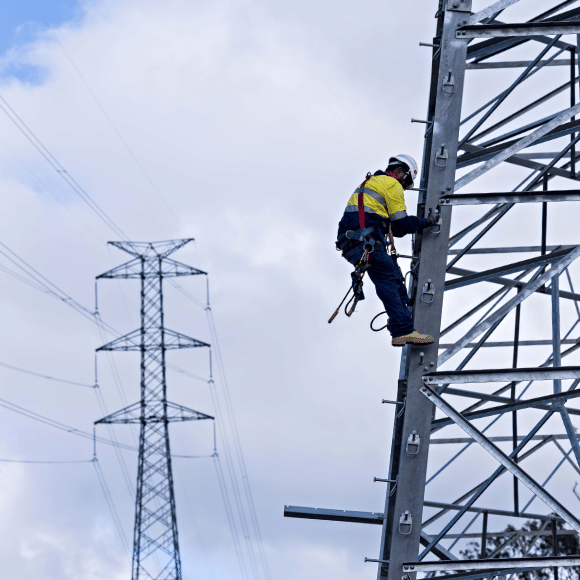 Transmission towers stand tall for connection project | UGL Latest News