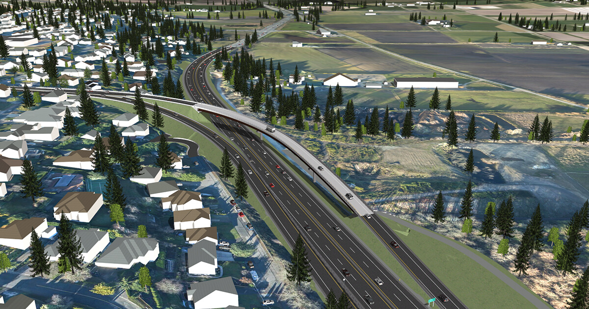Flatiron to Deliver Vancouver Island Highway 17 Keating Cross Overpass