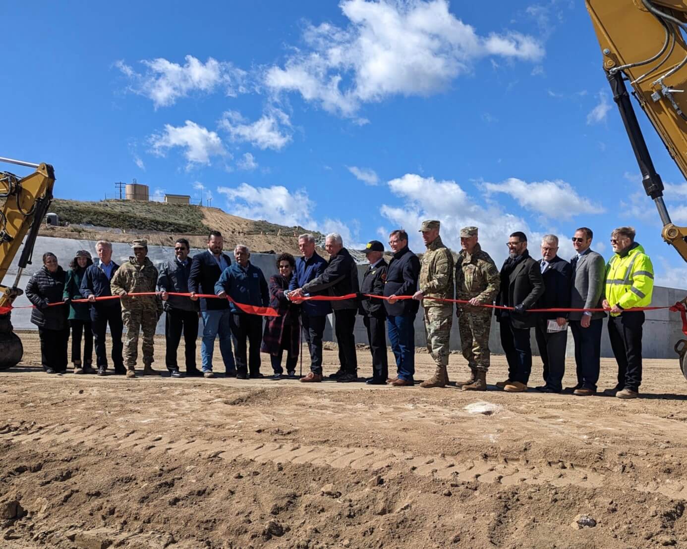 Ribbon Cutting at Isabella Lake Dam Safety Modification Project