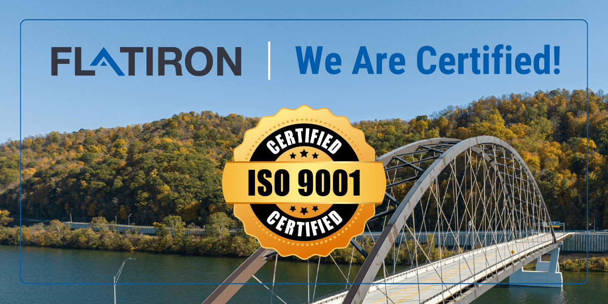Flatiron Earns ISO 9001:2015 Certification for its Quality Management System