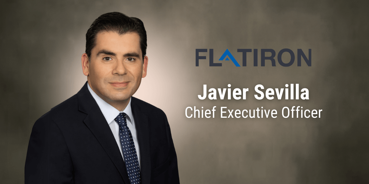 Javier Sevilla Roca Elevated to Flatiron Chief Executive Officer