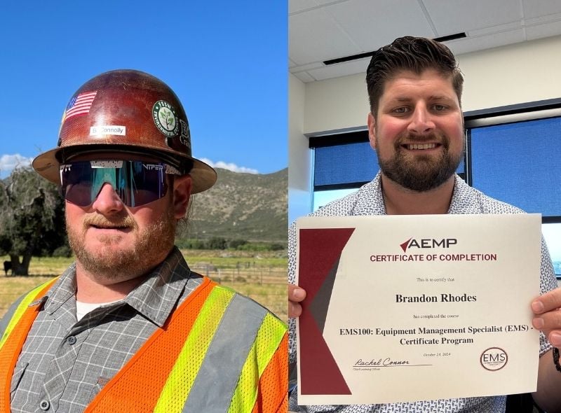 Equipment Team Members Earn Prestigious Certifications