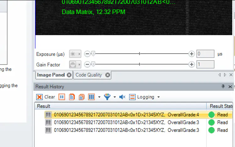 Characters String in Data result when Verify GS1-DM Code