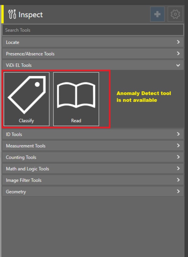 How to Add and Access ViDi EL Anomaly Detect Tool in In-Sight Vision ...