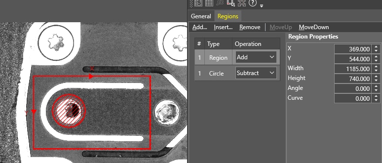 How to Create Mask Region for Blob Tool in In-Sight Vision Suite | Cognex
