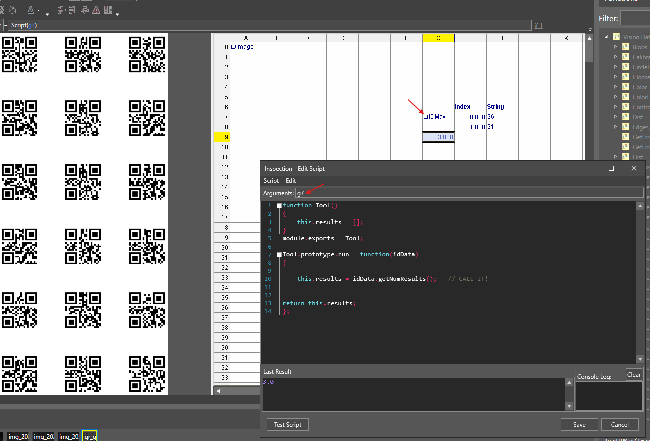 How to Access Specific Tool Data in the ISVS Scripting Tool | Cognex