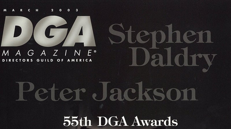 DGA Magazine March 2003