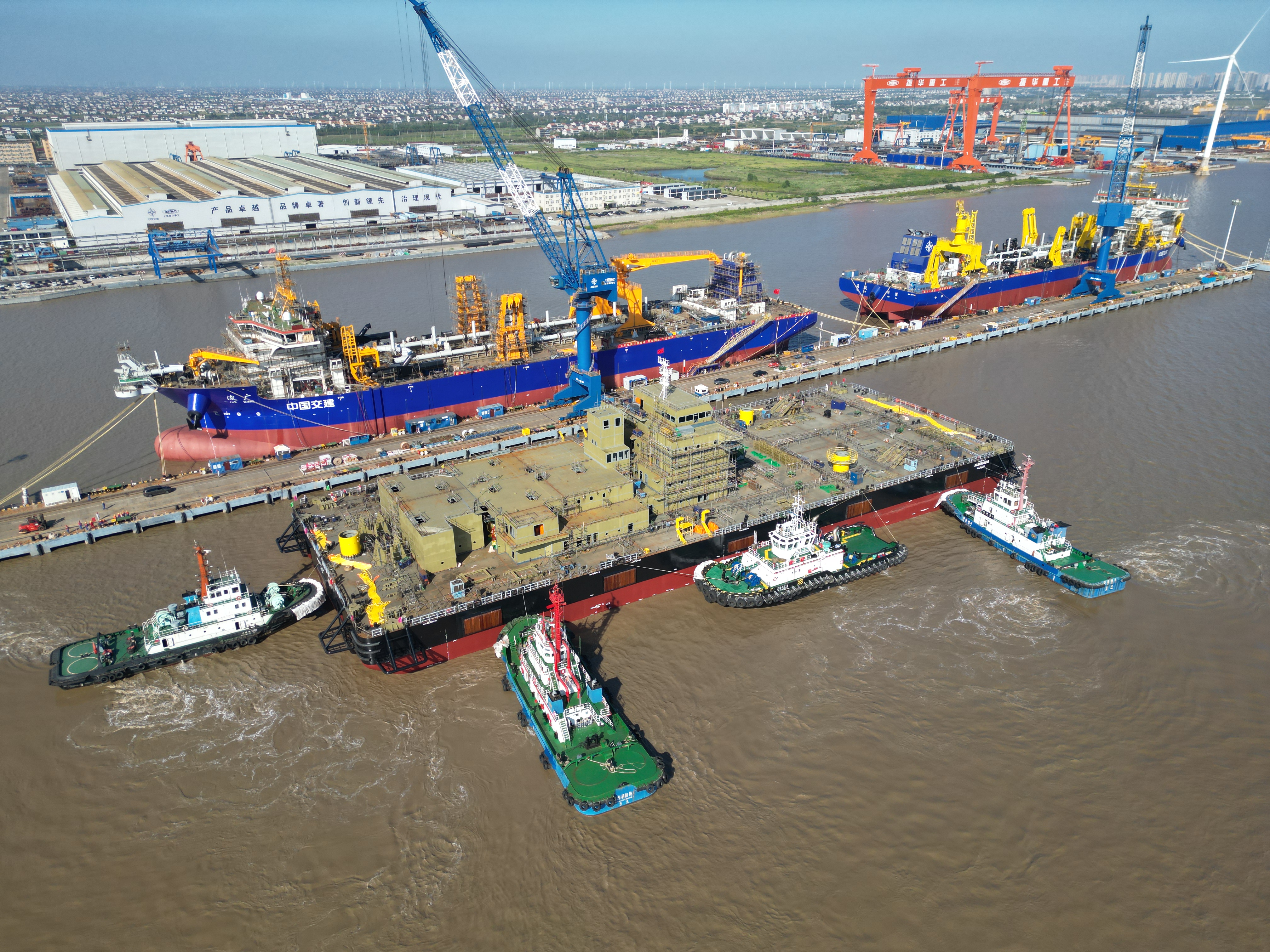 Drydocks World Launches ALNOKHADA, The Region’s Mightiest Floating Crane