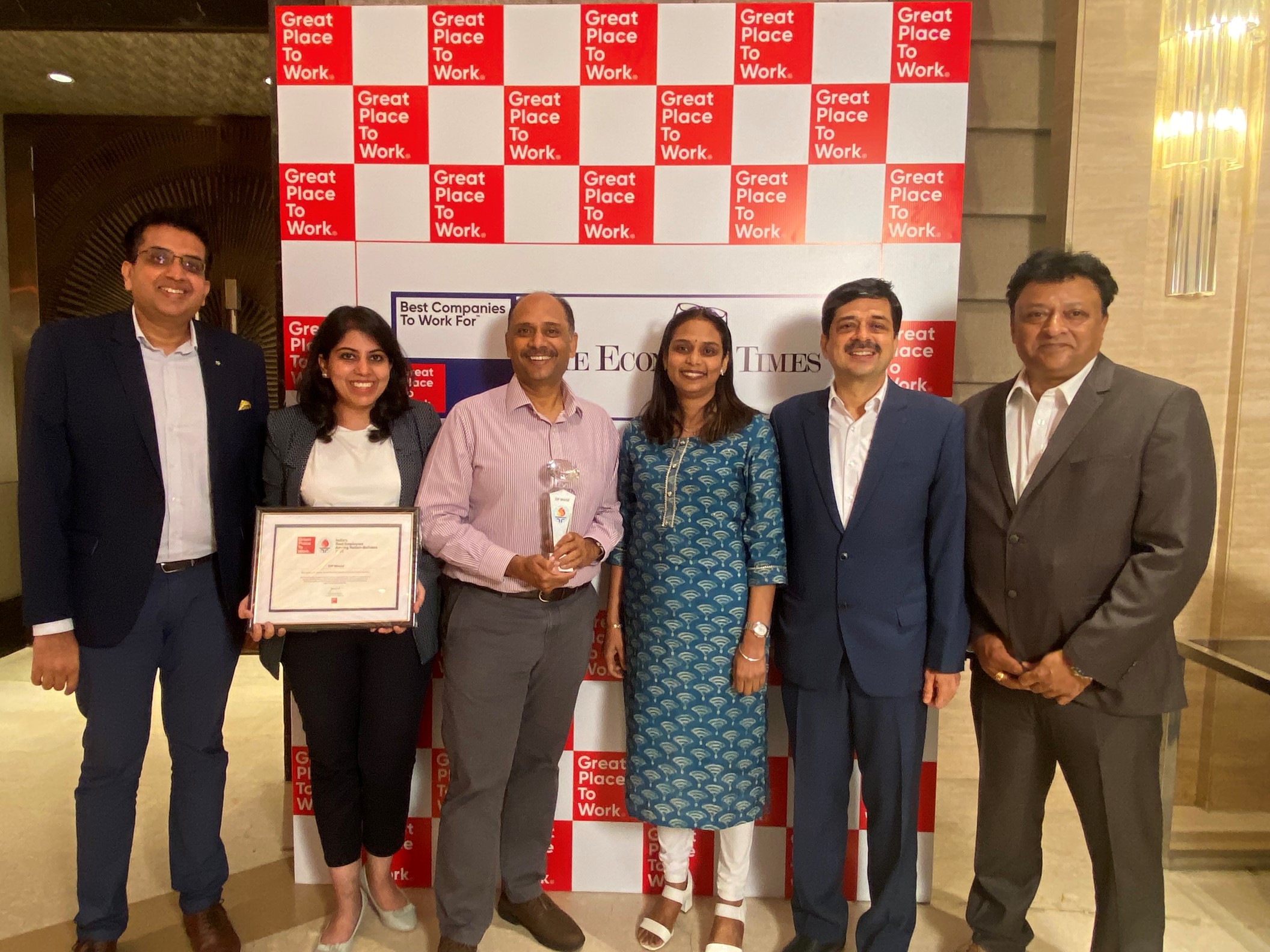 DP World recognized by Great Place to Work Institute as one of India’s ...