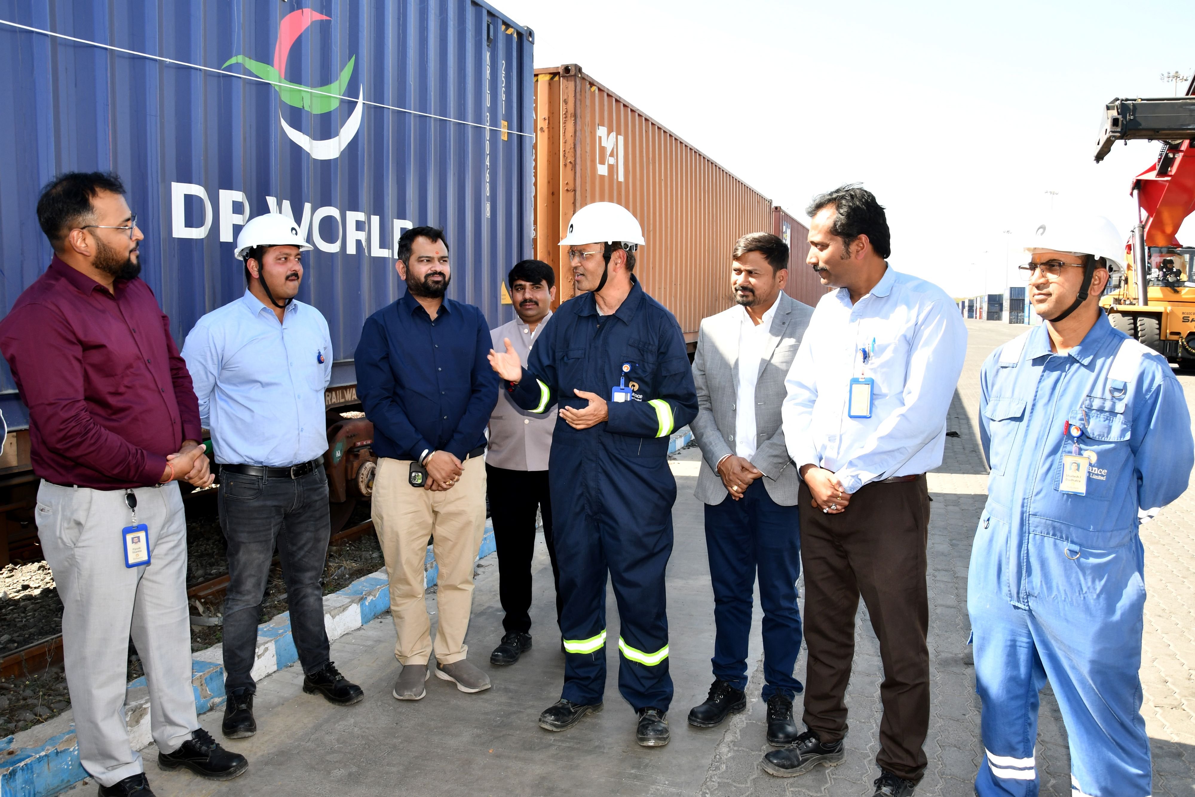 DP WORLD N RELIANCE INDUSTRIES PARTNER ON INNOVATIVE RAIL SOLUTION