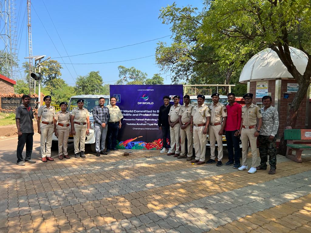 DP World provides patrolling vehicles to Tadoba-Andhari Tiger Reserve