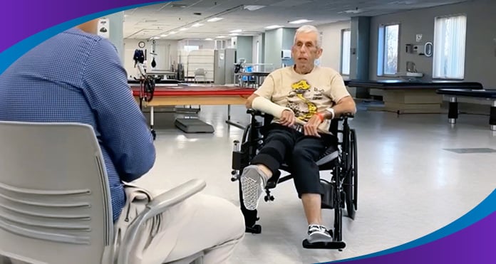 Easton man rescued from burning vehicle recovers at Encompass Health ...