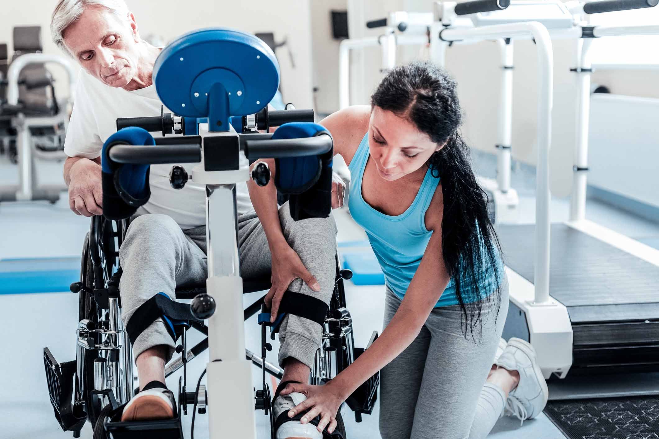 Benefits of rehabilitation for spinal chord injury