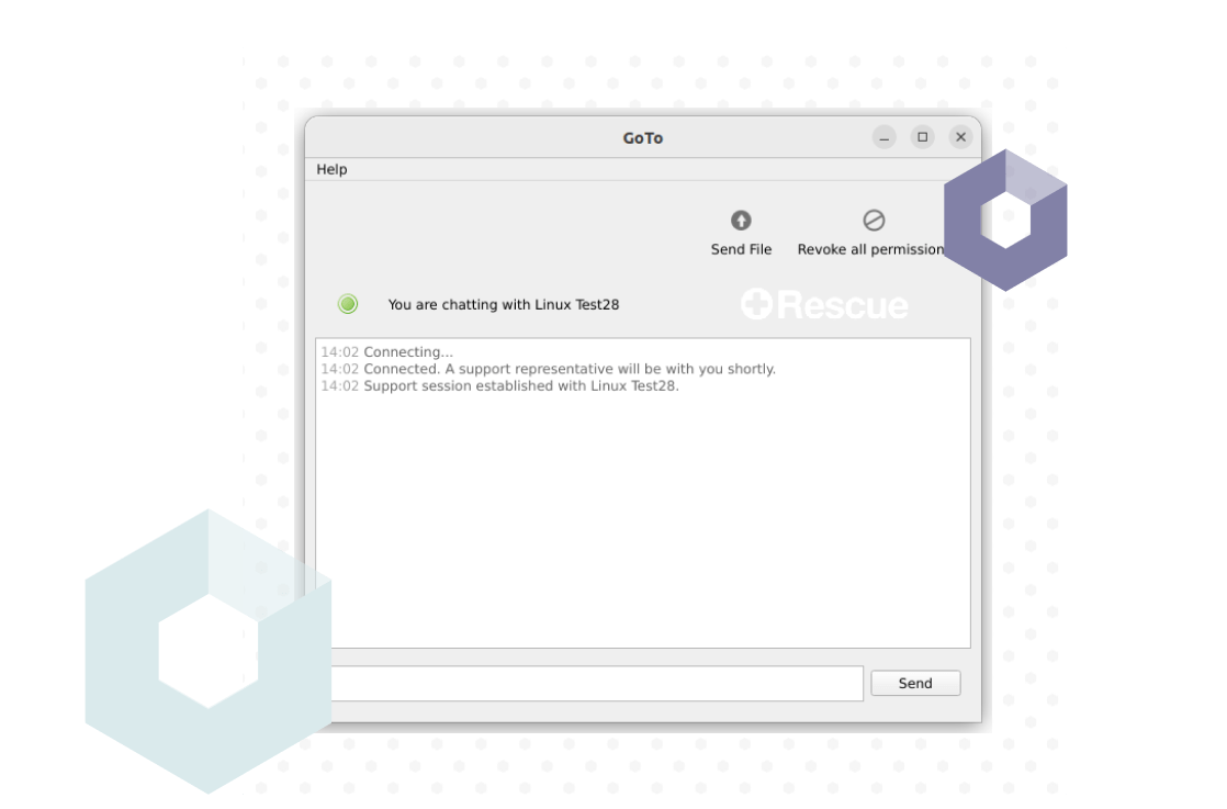 Acceso a escritorio remoto de Linux | LogMeIn Rescue