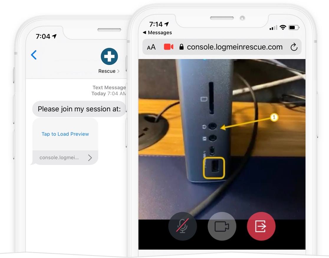 Explore todas las funciones de LogMeIn Rescue
