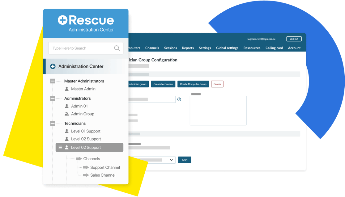 Conheça todos os recursos do LogMeIn Rescue