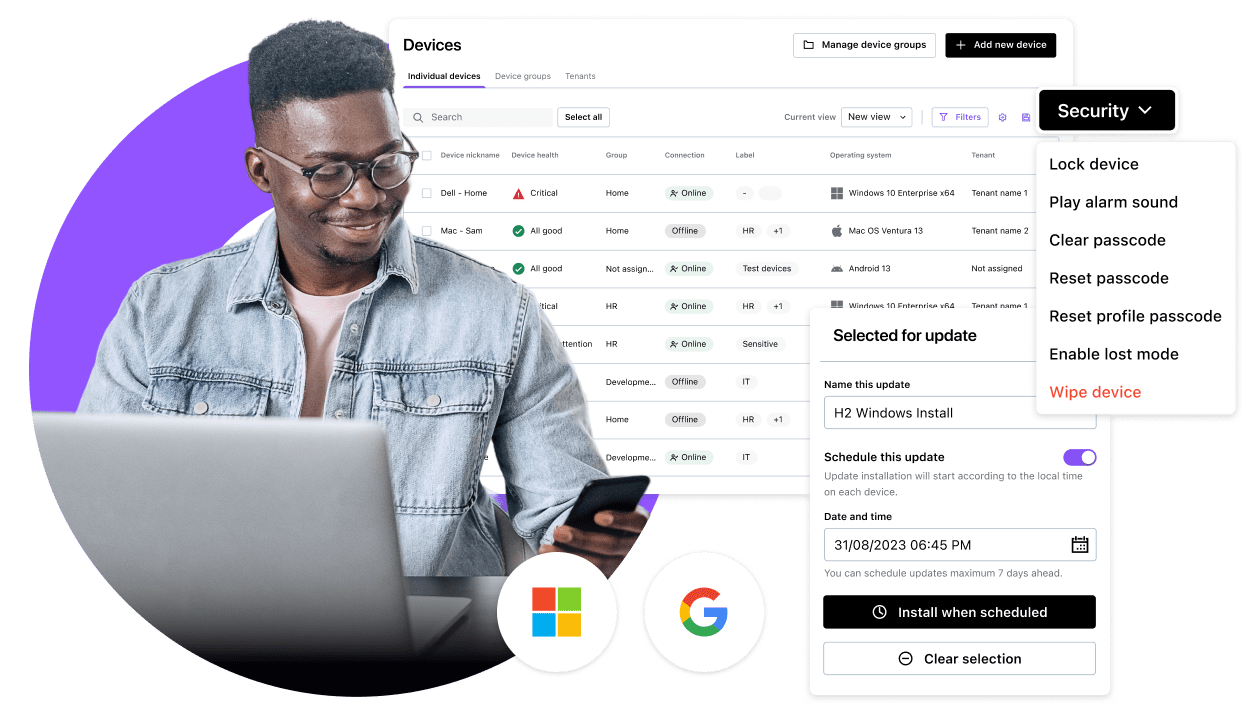Secure Mobile Application Management Software | LogMeIn Resolve