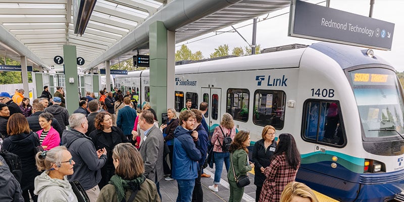 Hatch celebrates the launch of Sound Transit’s 2 Line