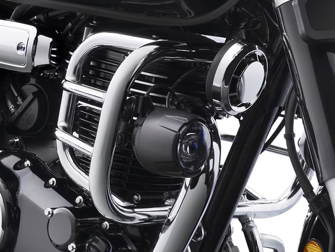 Honda CB350 KIT,FOG LIGHT ENG PIPE ATT - Honda2Wheelers