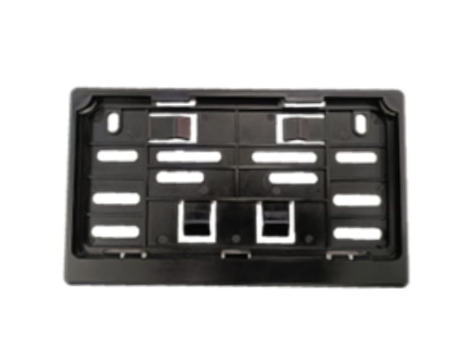 Honda Shine125 Black LICENSE PLATE CASE (100*200) - Honda2Wheelers