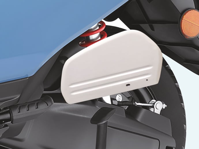Honda Activa e: Black & Gray SET, SARI STEP - Honda2Wheelers