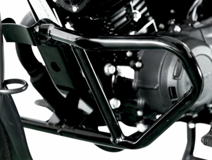 Honda Shine125 Black FRONT PIPE *TYPE 1* - Honda2Wheelers