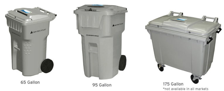 Secure destruction containers - shred containers | Iron Mountain United ...