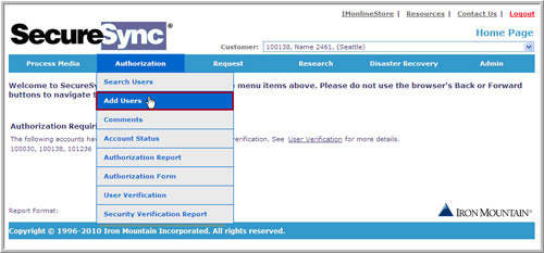 SecureSync Information | Iron Mountain United States