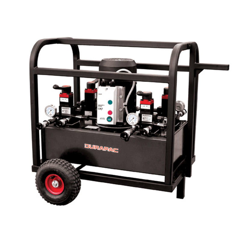 PORTA POWER PUMP - 415V DOUBLE ACTING 50LTR 4L/MIN for Rent - Kennards Hire