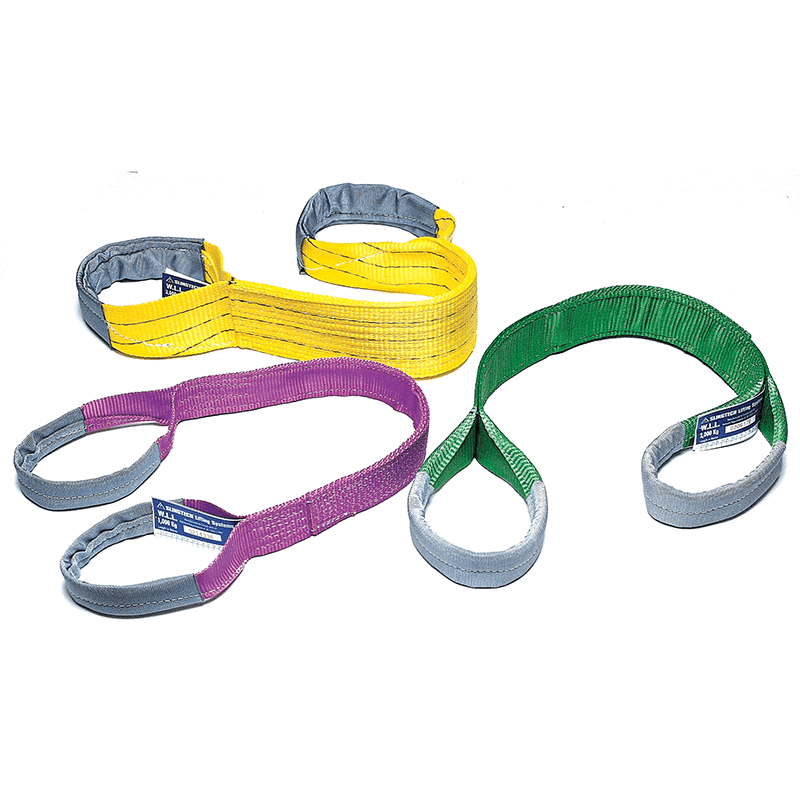 Flat Sling 1T 2m for Rent - Heavy Duty Lifting Sling - Kennards Hire