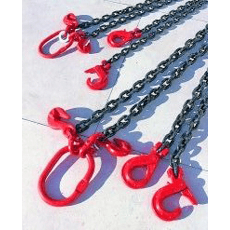 4‑Leg Chain (8mm, 6 m) for Rent - Heavy Duty Lifting Chain - Kennards Hire