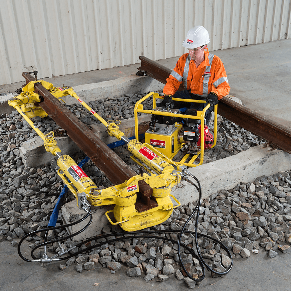 TENSOR - RAIL 70T WITH HYDRAULIC POWER PACK AND HAND PUMP for Rent ...