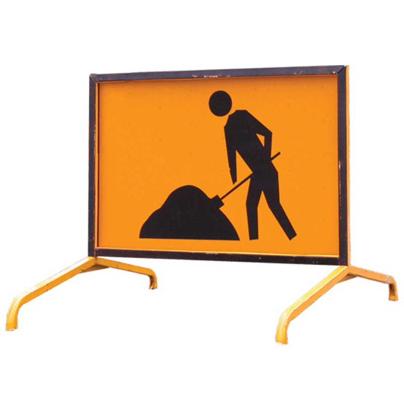 Boxed Edge Road Sign for Rent - Kennards Hire