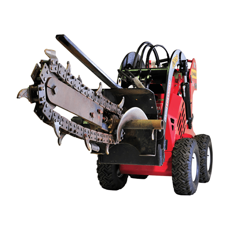 Small Trench Attachment Mini Loader for Rent - Kennards Hire