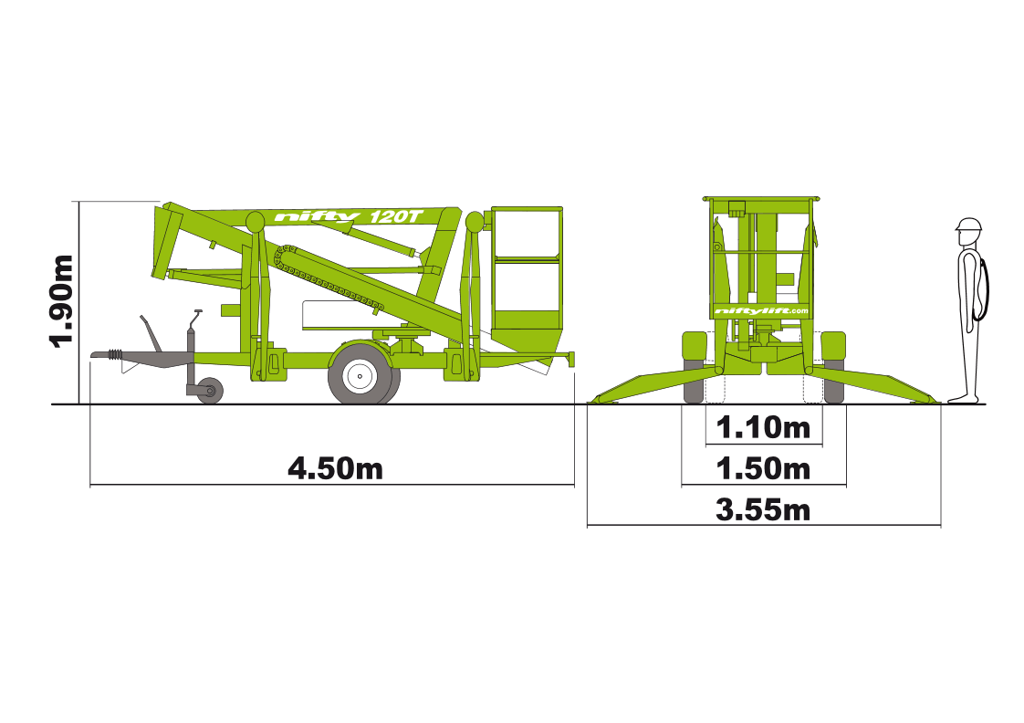 12M Mobile Hydraulic Platform for Rent - Kennards Hire