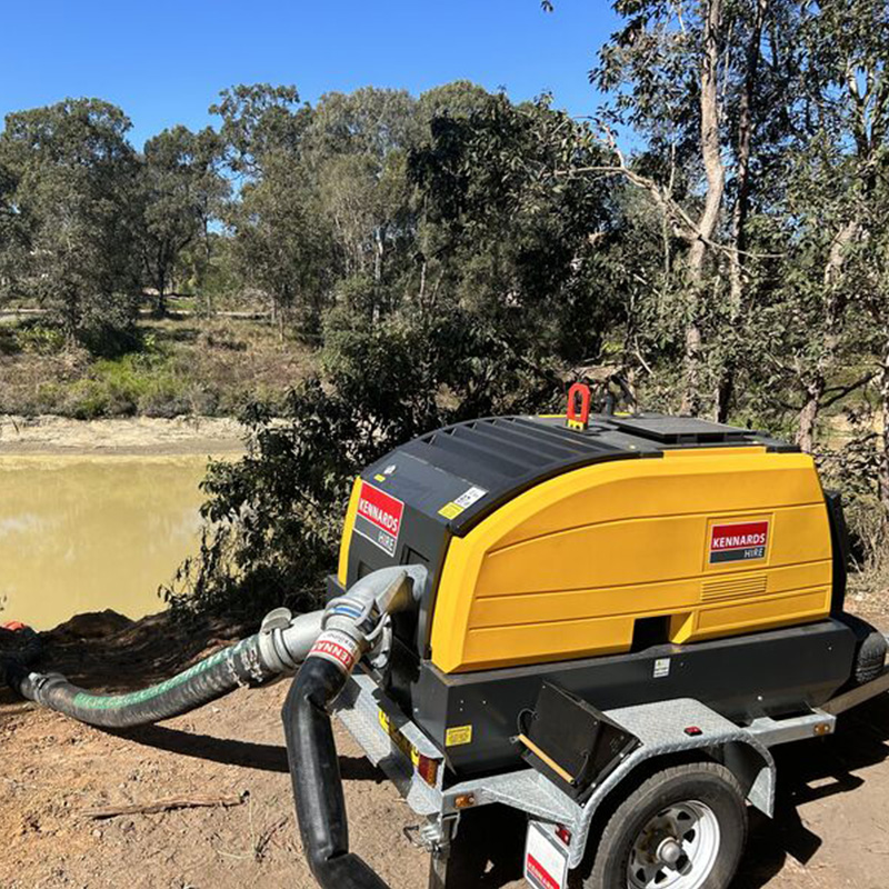 Towable Pump 200 mm (8in) for Rent - Kennards Hire