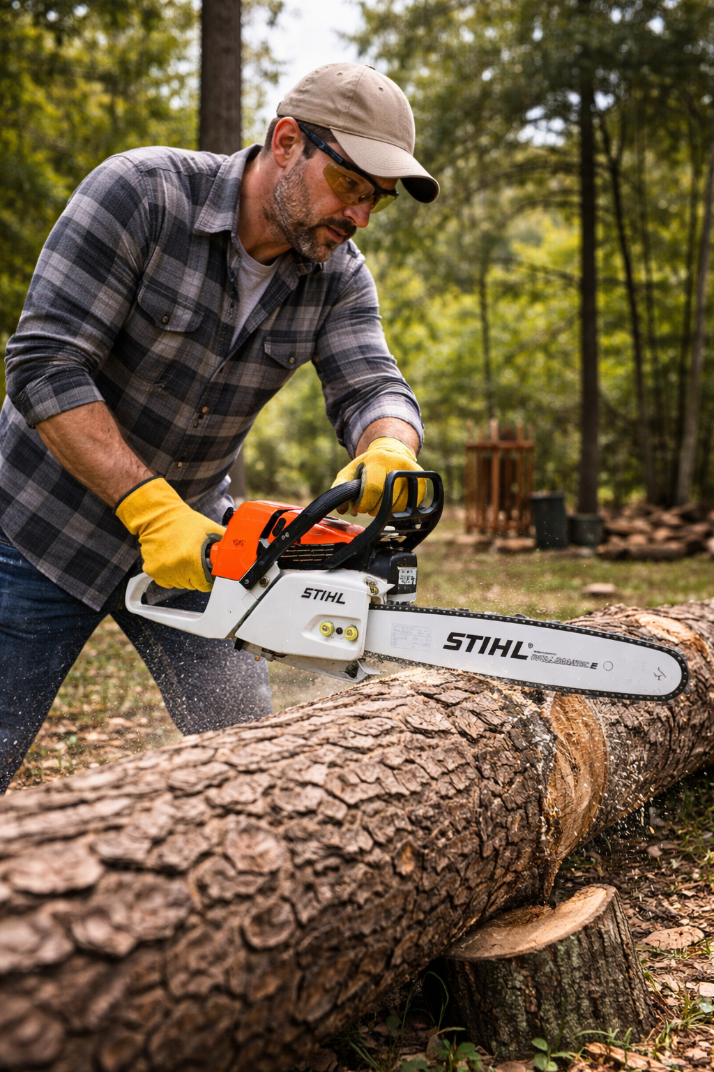 CHAINSAW - 450MM (18IN) PETROL for Rent - Kennards Hire
