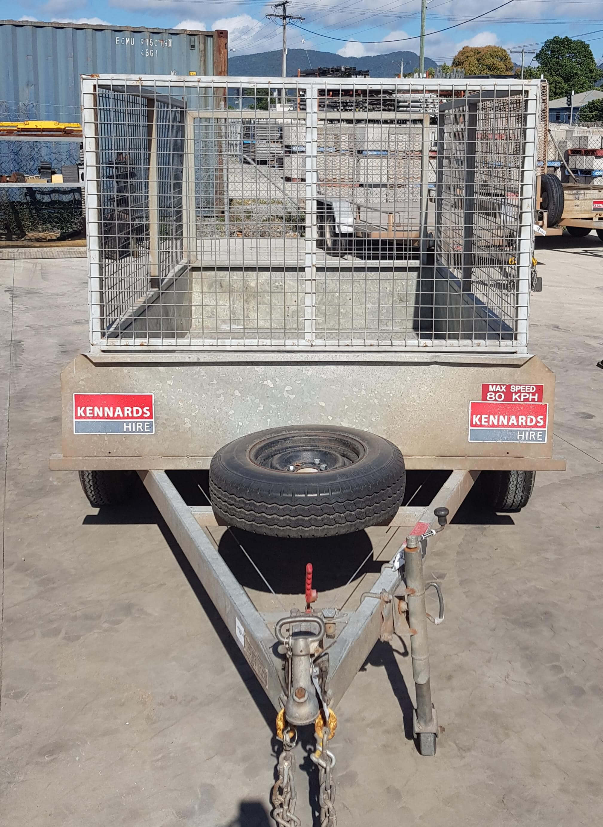 TRAILER - CAGE HEAVY DUTY for Rent - Kennards Hire
