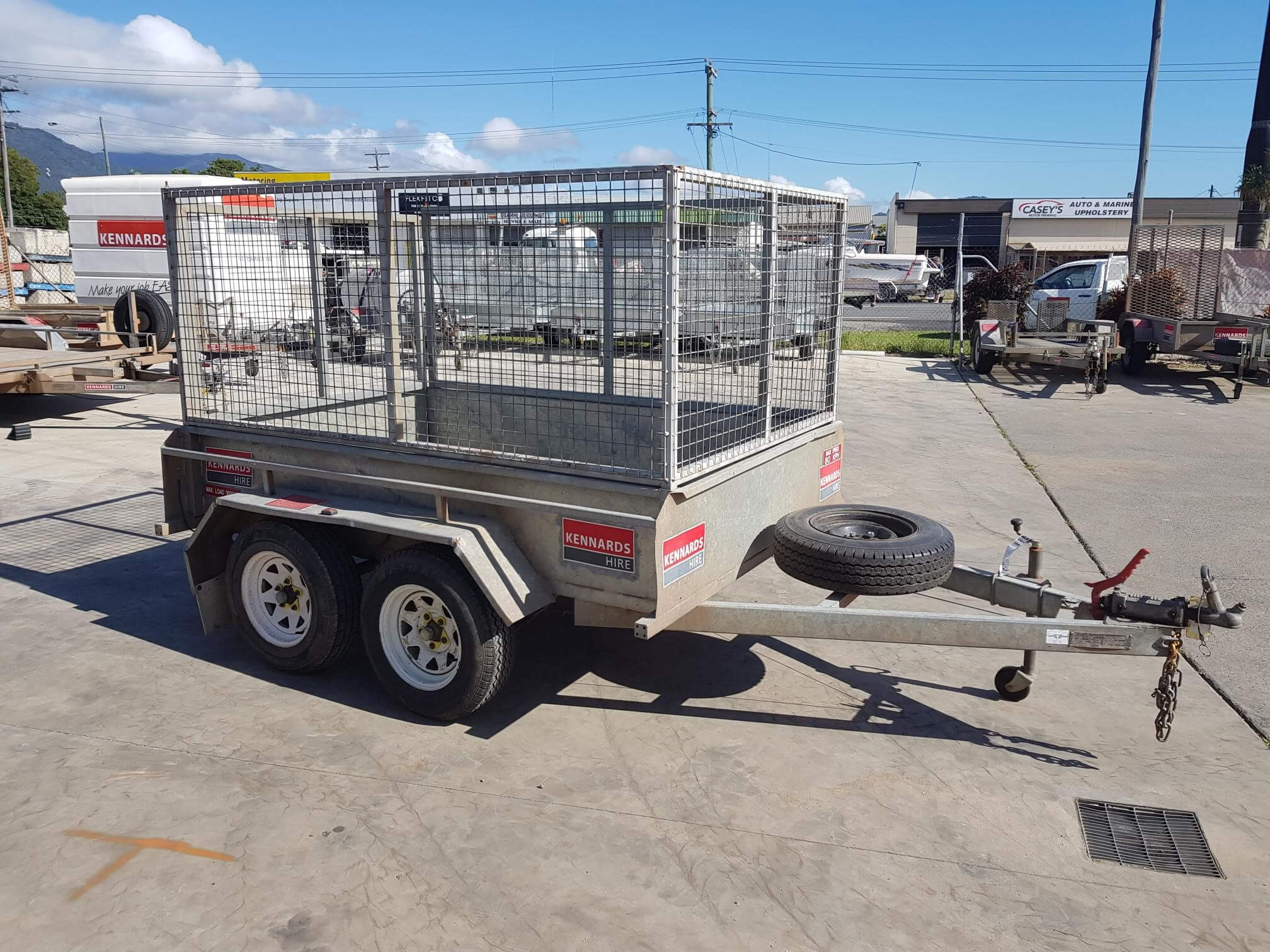 TRAILER - CAGE HEAVY DUTY for Rent - Kennards Hire