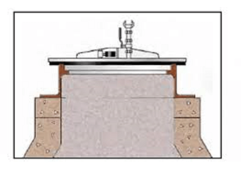 VACUUM TEST GAUGE - MANHOLE PLATE for Rent - Kennards Hire