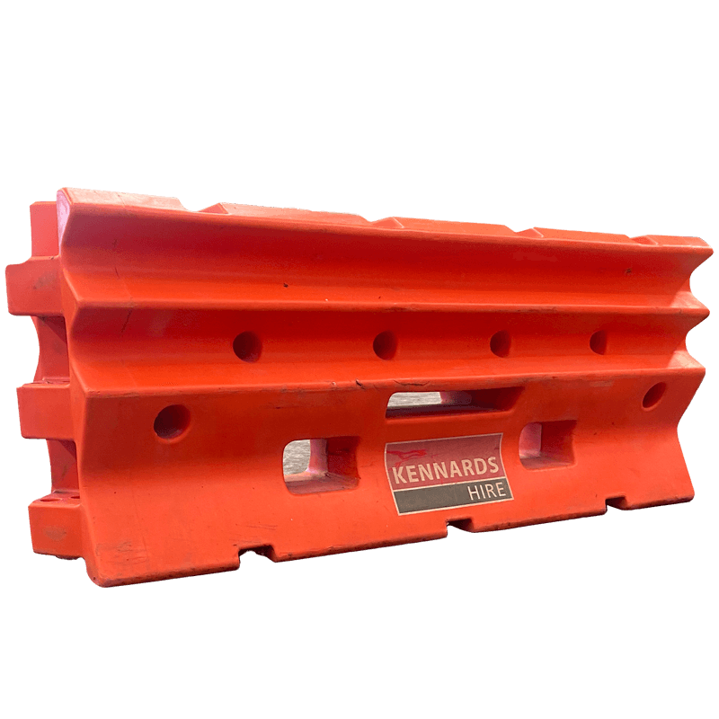 Water Filled Barrier - Traffic Rated (Armorzone) for Rent - Kennards Hire
