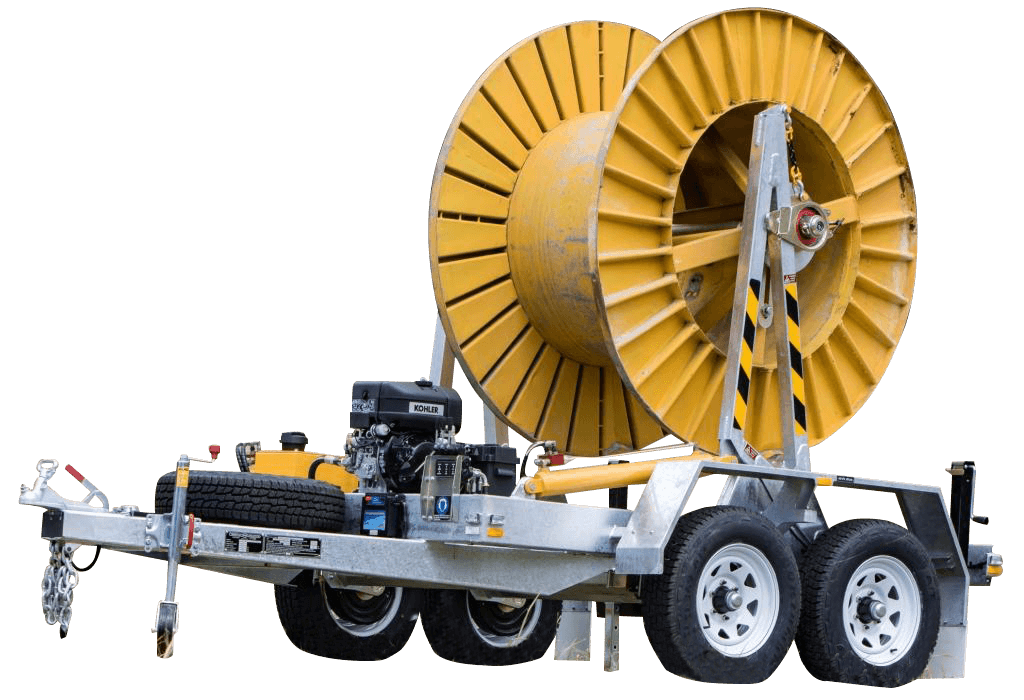 TRAILER - CABLEPULL JINKER 2.5T DIESEL for Rent - Kennards Hire