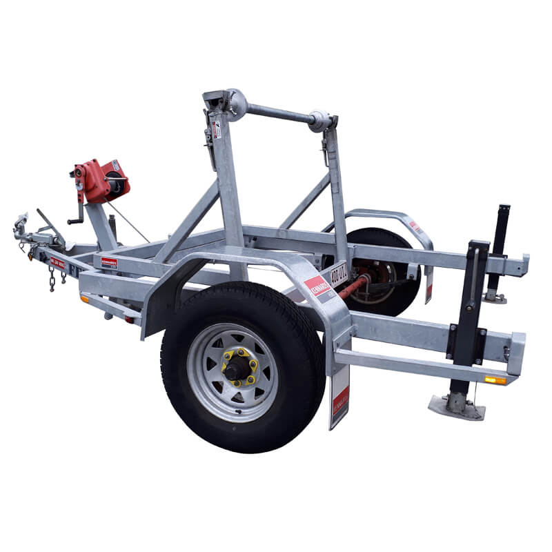 TRAILER - CABLEPULL JINKER 1.5T for Rent - Kennards Hire