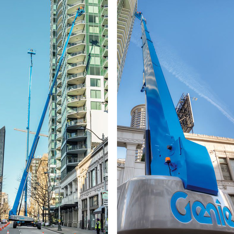 54.8M (180FT) Straight 4WD Boom Lift for Rent - Kennards Hire